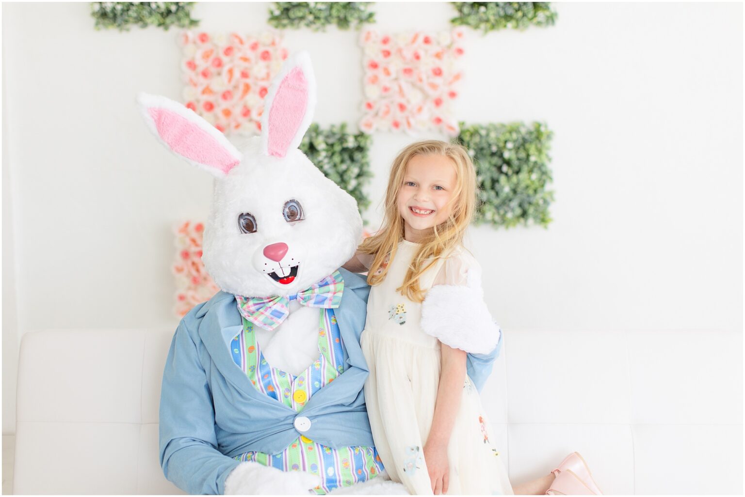 Boise Spring Studio Session with the Easter Bunny!